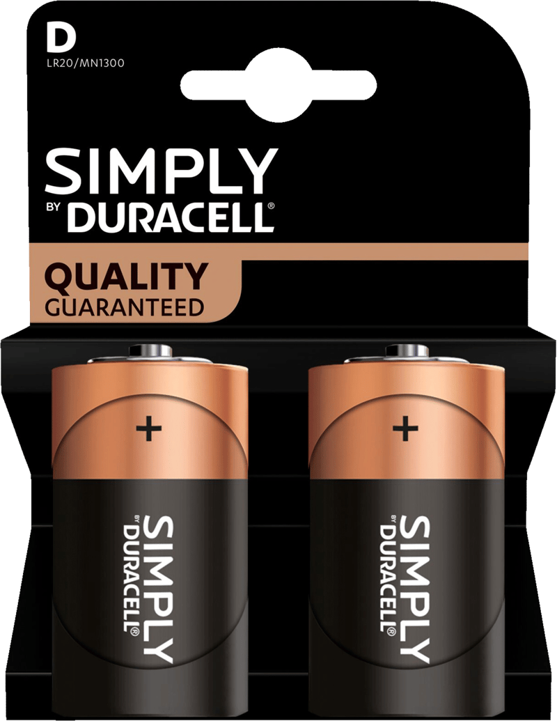 Duracell Simply D K2