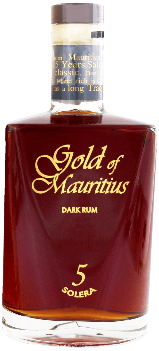 Gold of Mauritius Dark Rum Solera 5 40% 0,7L