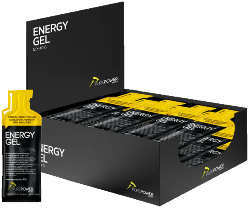 Purepower Energy Gel BC Citrus/Grøn Te 40g