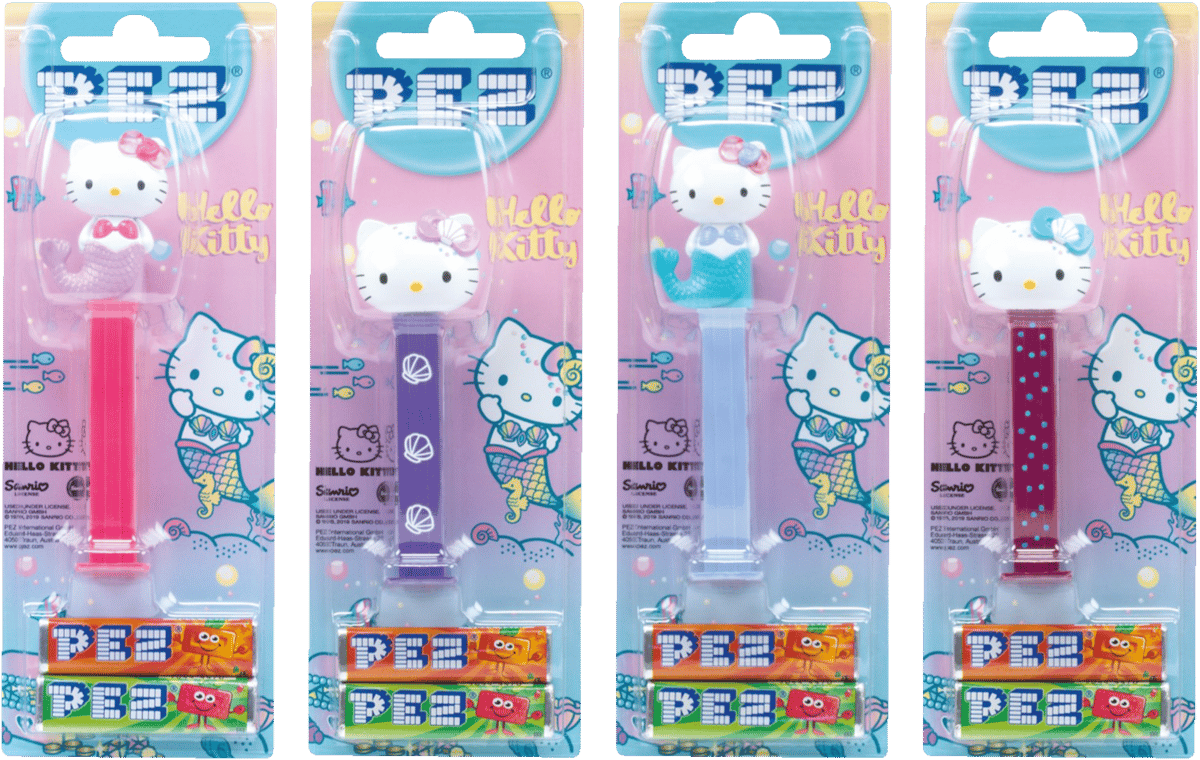 Pez figur og 2 refill 17 g