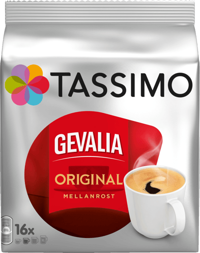 Tassimo Kapsler Gevalia Orginal 16 kopper
