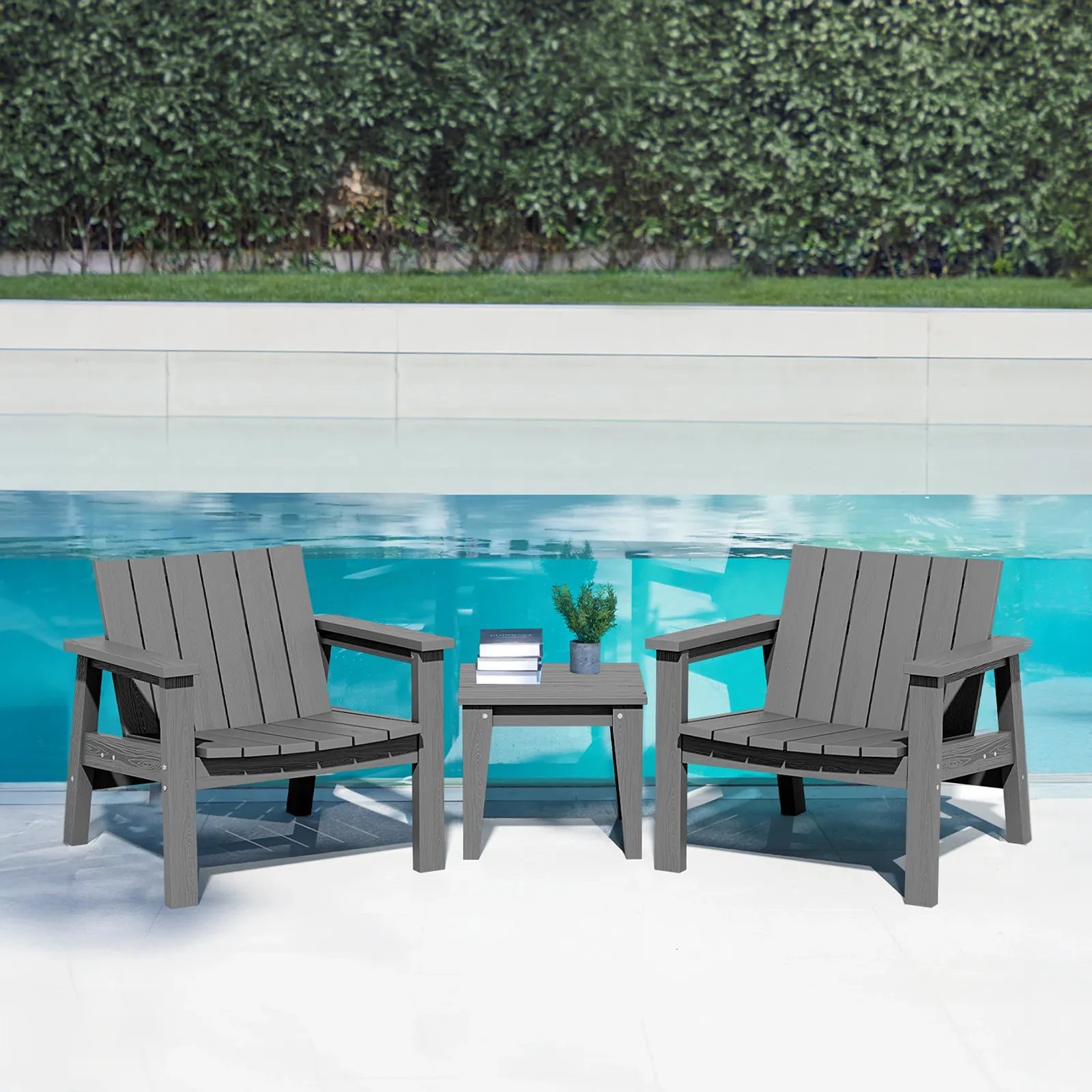 Best Poly Outdoor Furniture - Patio Chairs & Table | Serwall