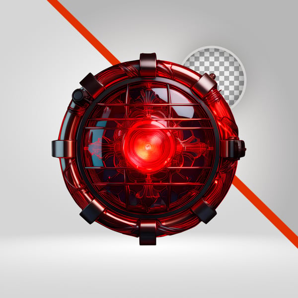 LÂMPADA LED FUTURISTA, LUZ SPOT 03 | Baixar Design