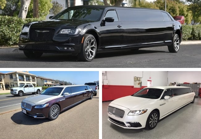 Luxurious 8 passenger MKT and Chrysler 300 Limos