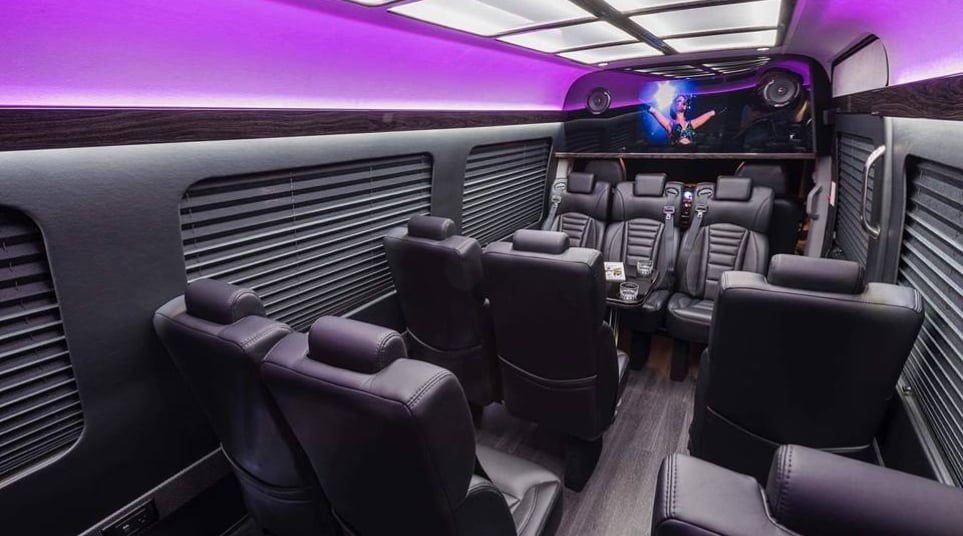 Sprinter Van Rentals - Jet Style, Limo Style & Coach.