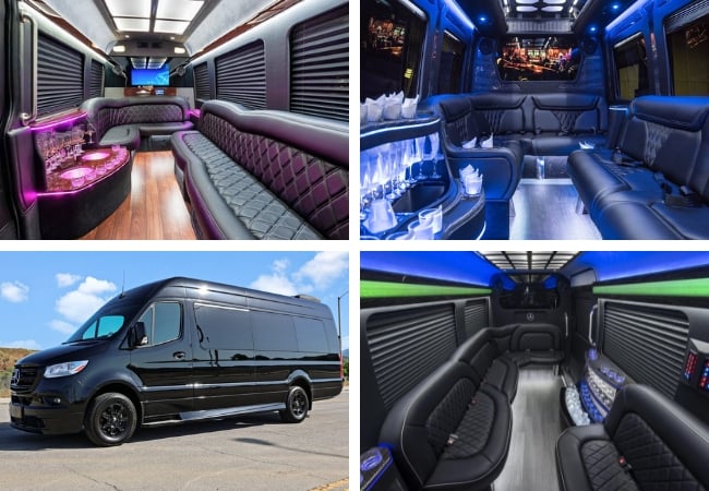 Miles Charters Sprinter Limo: Premium Chauffeur Service