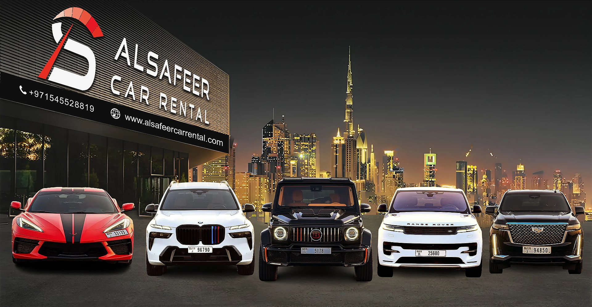 Best Luxury Car Rental in Dubai (UAE) - Al Safeer Car Rental