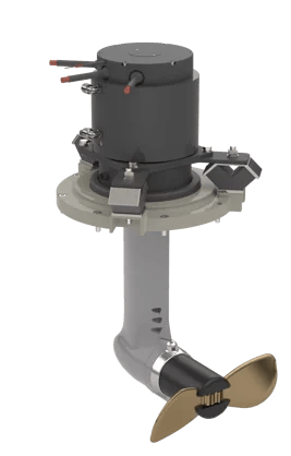 Mitek Saildrive Motor mit 15 PS