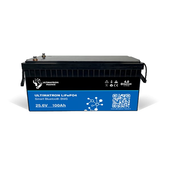 Ultimatron lithium battery - 24 V 100 Ah with Bluetooth
