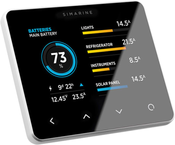 Displays für elektrische Bootsmotoren