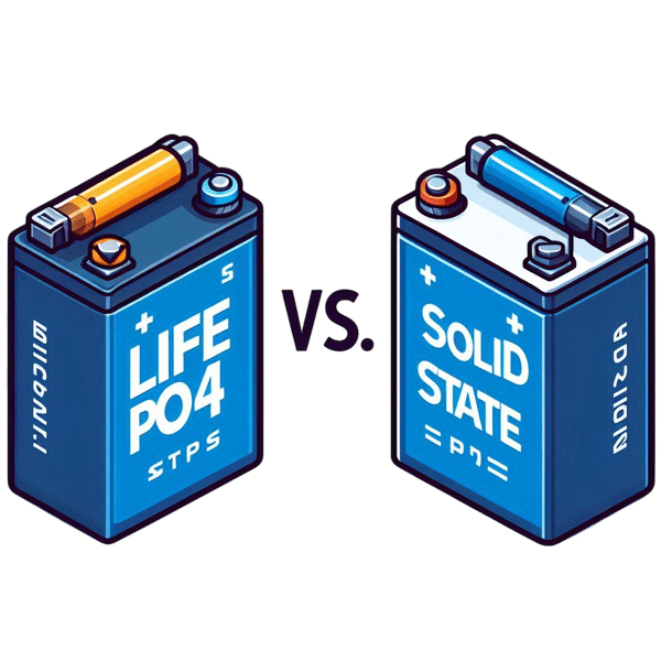 LiFePO4 vs. solid-state batteries (lithium) comparison