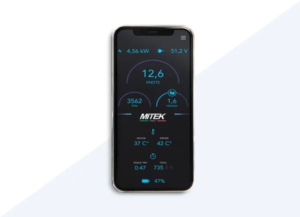 Mitek App - monitor your boat engine