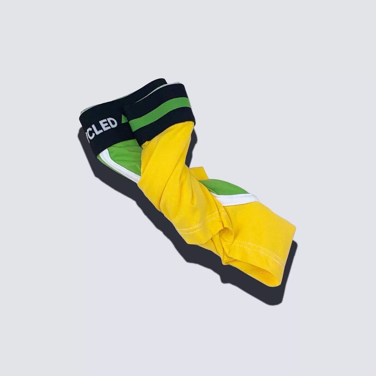 Upcycled Yellow Green Boxer Next Gay Thing