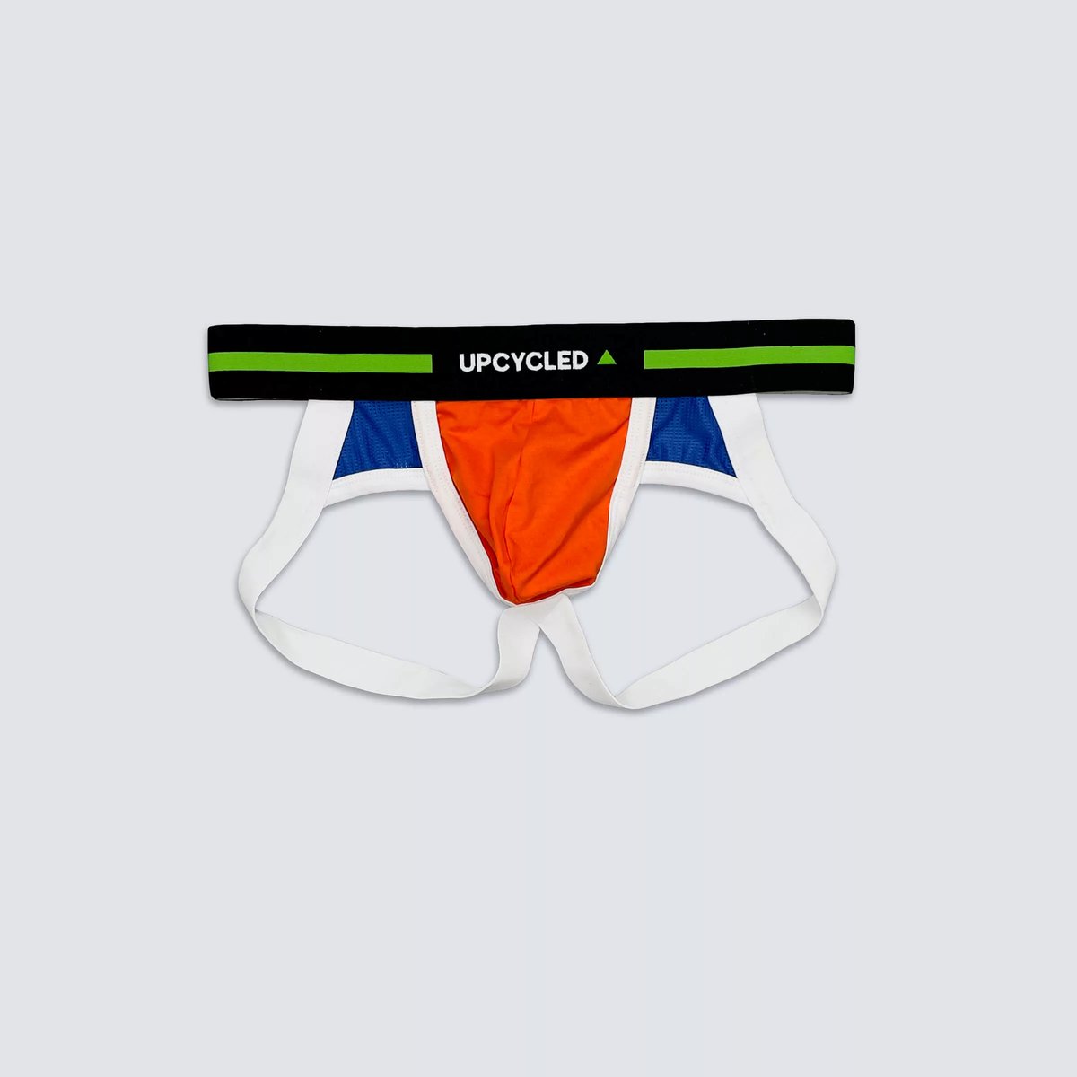 Upcycled Jock Mesh Orange and Blue – Next Gay Thing