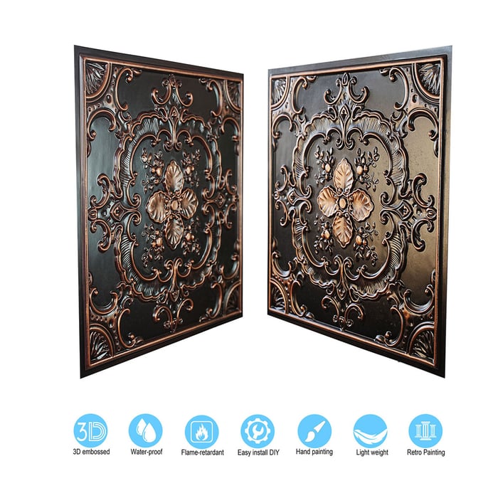 PL19 Traditional Copper 10 PC’s – Fabulous Ceilings