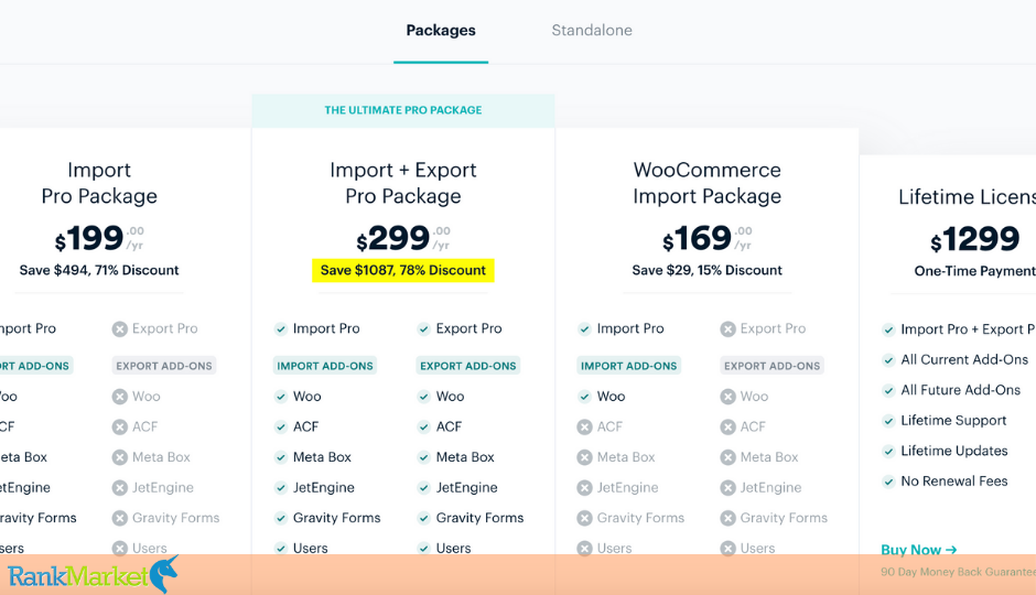 WP All Import group buy $10.00 at RankMarket