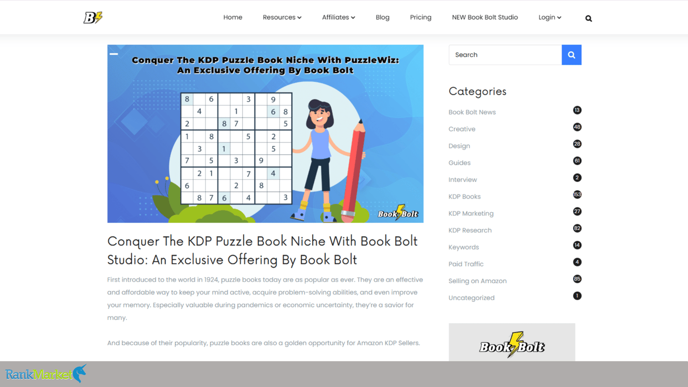 BookBolt Studio – PuzzleWiz group buy $1.00 at RankMarket