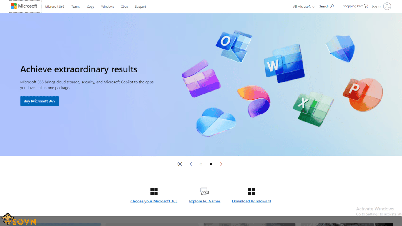 Mua chung tài khoản Microsoft 365 - 1 Năm group buy 2025 - WSOVN