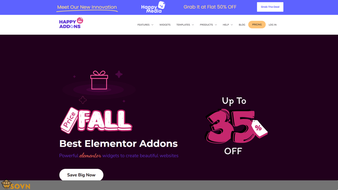 Mua chung tài khoản HappyAddons Lifetime group buy 2025 - WSOVN