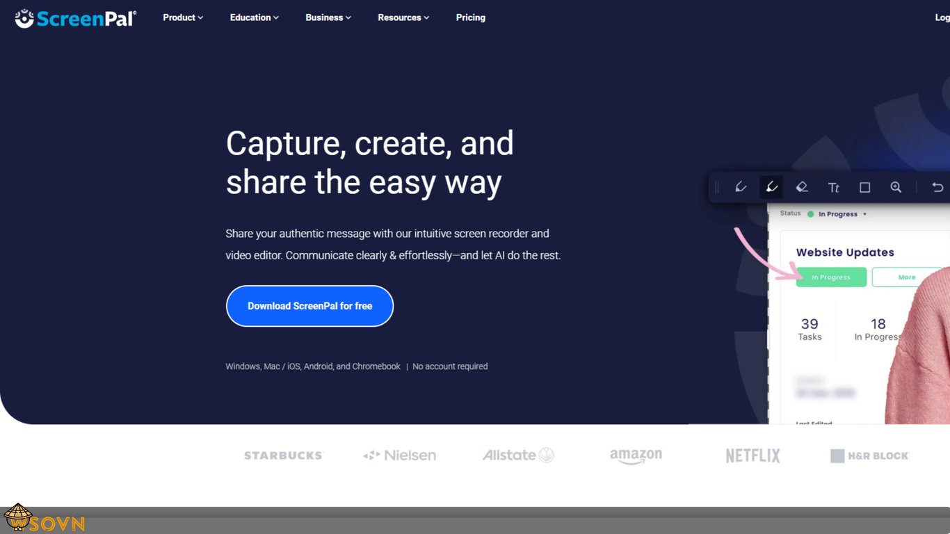 Top 7 Phần Mềm AI Ghi Video Màn Hình Miễn Phí và Trả Phí Tốt Nhất 2025