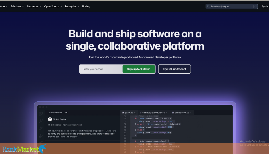 GitHub Copilot Pro group buy $50.00 at RankMarket