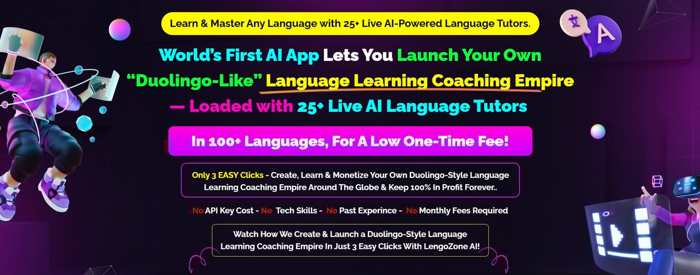 Buy LingoZen AI + OTO1 All Bonus $29.00 - HotFileIndex