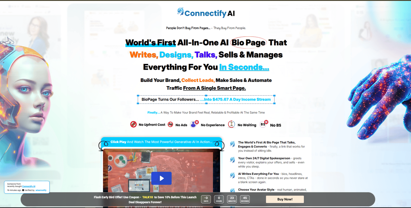 Group Buy Connectify AI + OTOs