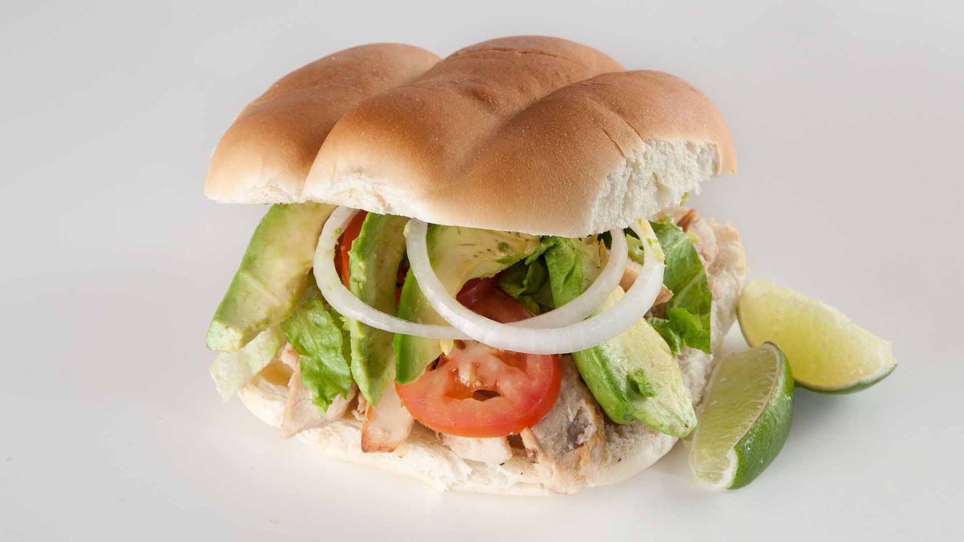 Agave Mexican Grill | Torta Tradicional ( Ham & Cheese) | Tortas | Dinner