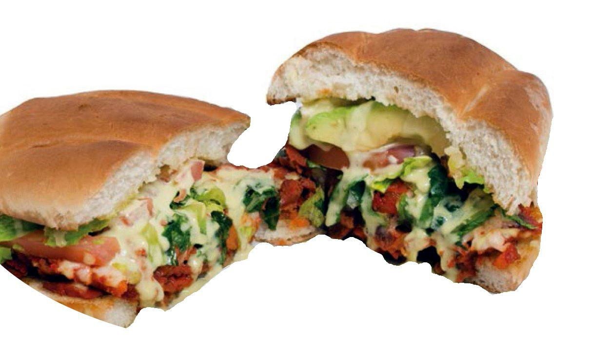 Agave Mexican Grill | Torta Chilanga (Al Pastor Marinated Pork ...