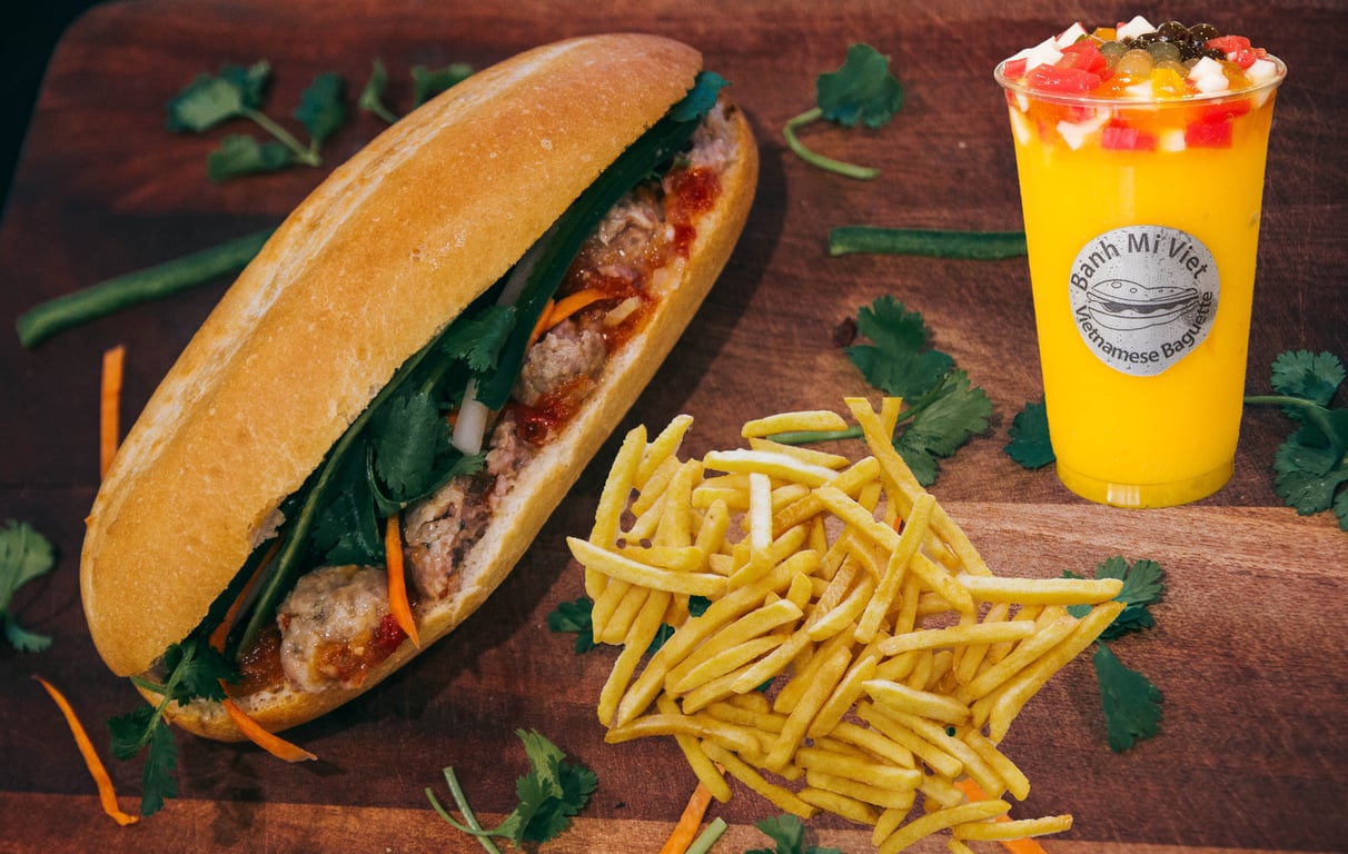 Banh Mi Viet | 07.Three Lil’ Pigs Combo | All Menu Items