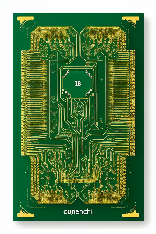 SilverEvermoore: ((Computer chip)) lines in gold on green background ...