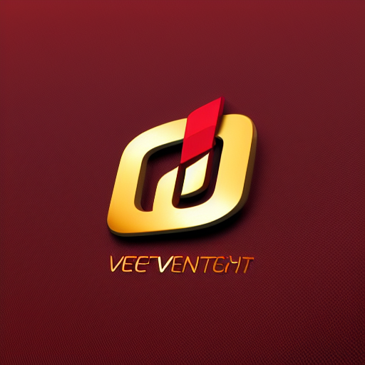 ezkite: Logo: VS in gold and red