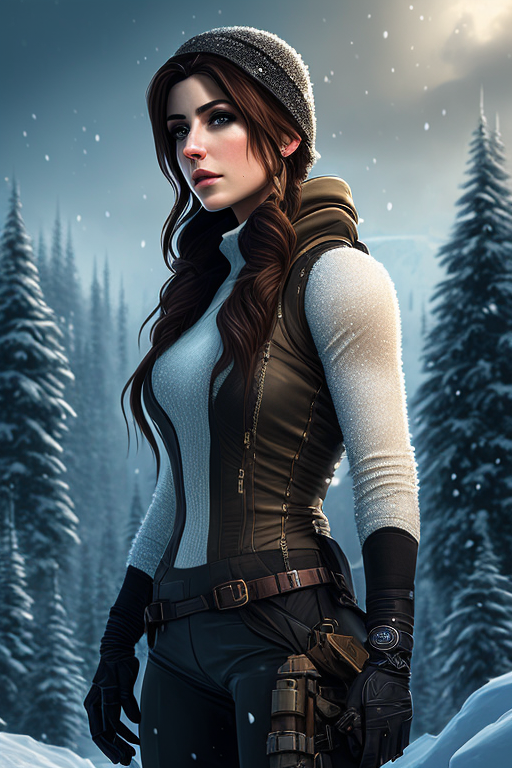 Jaya_Hess: a beautiful photo of singer Chrissy Costanza as Lara Croft ...
