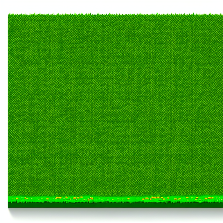 plastic-bat99: Autostereogram, a flat strip of grassy platform on white ...