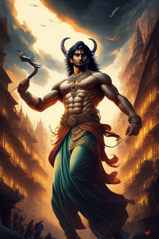 baggy-gnat532: Develop a mesmerizing oil painting depicting Sushant ...