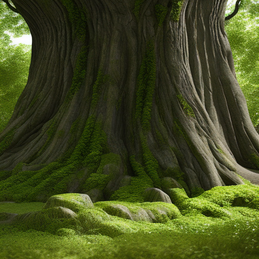 cheery-heron677: a gateway to a forest of fae folk, carved within a ...