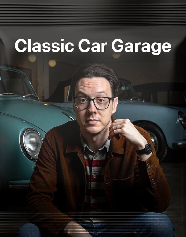 PicStudio.AI: Classic Car Garage - Pro Portraits with AI