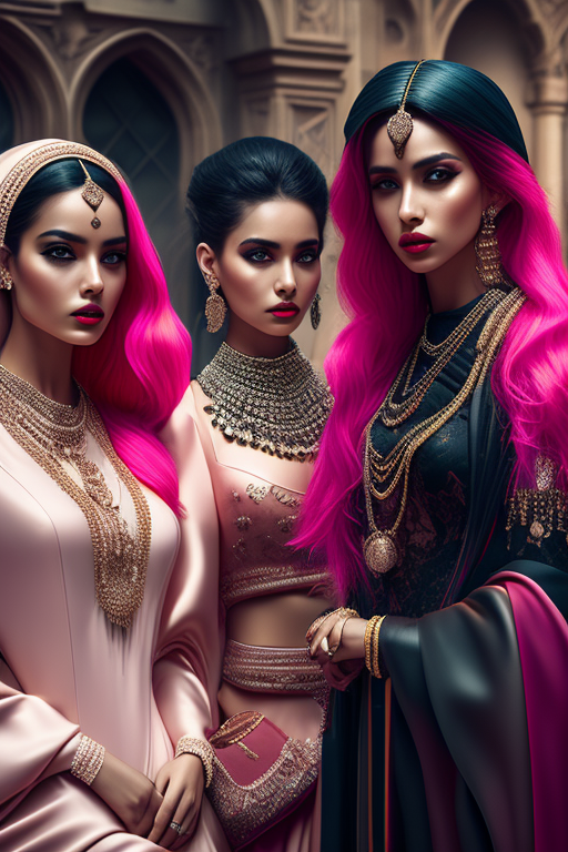 milky-swan39: Arab ladies in Paris Fashion week wearing dresses with ...