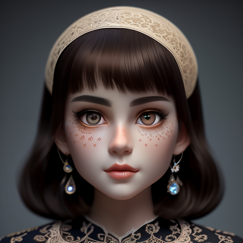 Jaya_Hess: Maggie is a young girl with short light brown hair, light ...