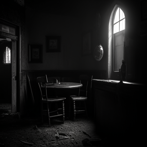 Akrasiel: In a poor, rundown, medieval horror/noir inn that has seen ...