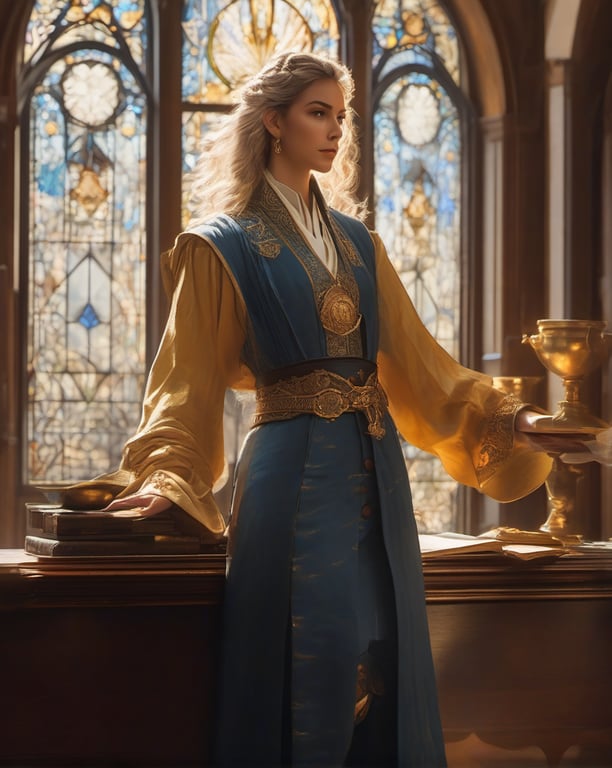 trained-emu777: A Majestic Full Body Portrait of Lyrel, the Enigmatic ...