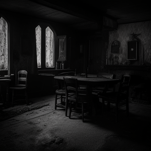 Akrasiel: In a poor, rundown, medieval horror/noir inn that has seen ...