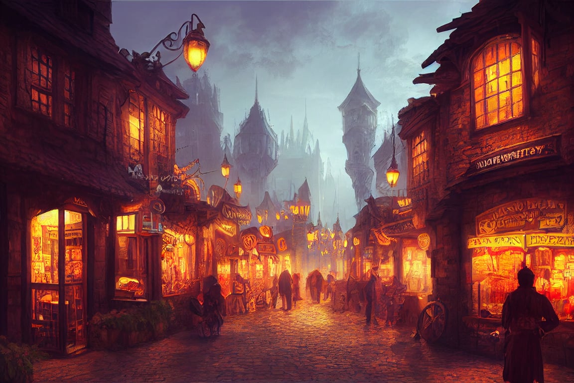 Fantasy City Street