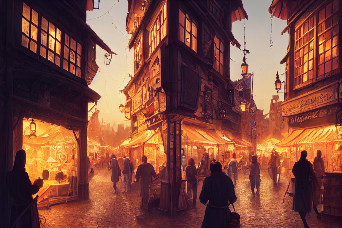 Fantasy City Street