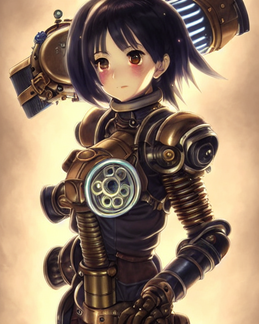 Anime Steampunk Mechanic