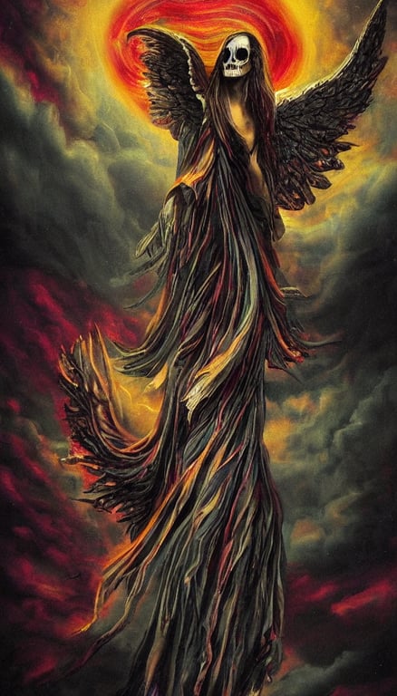 Angel Of Death Painting