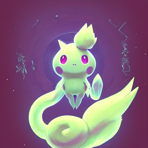 prompthunt: a cute ghost type pokemon:: by beeple and James Gilleard ...