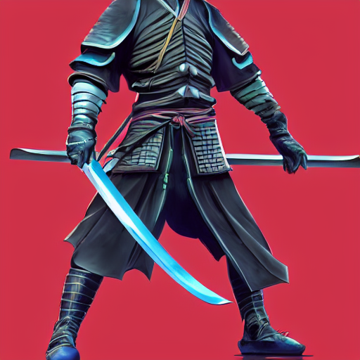 Anime Ninja Concept Art