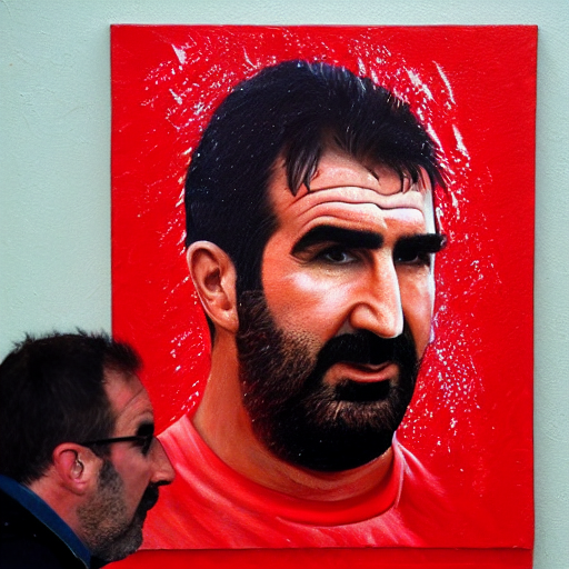 Eric Cantona Face