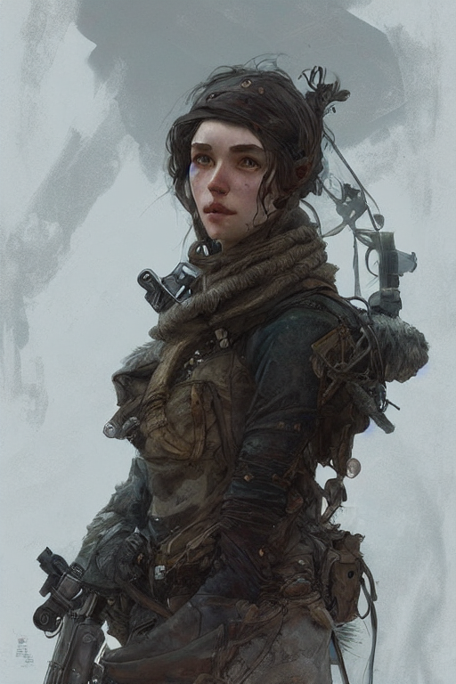 prompthunt: A full portrait of a beautiful post apocalyptic nordic ...